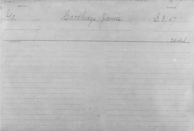 James Cartledge Rev War