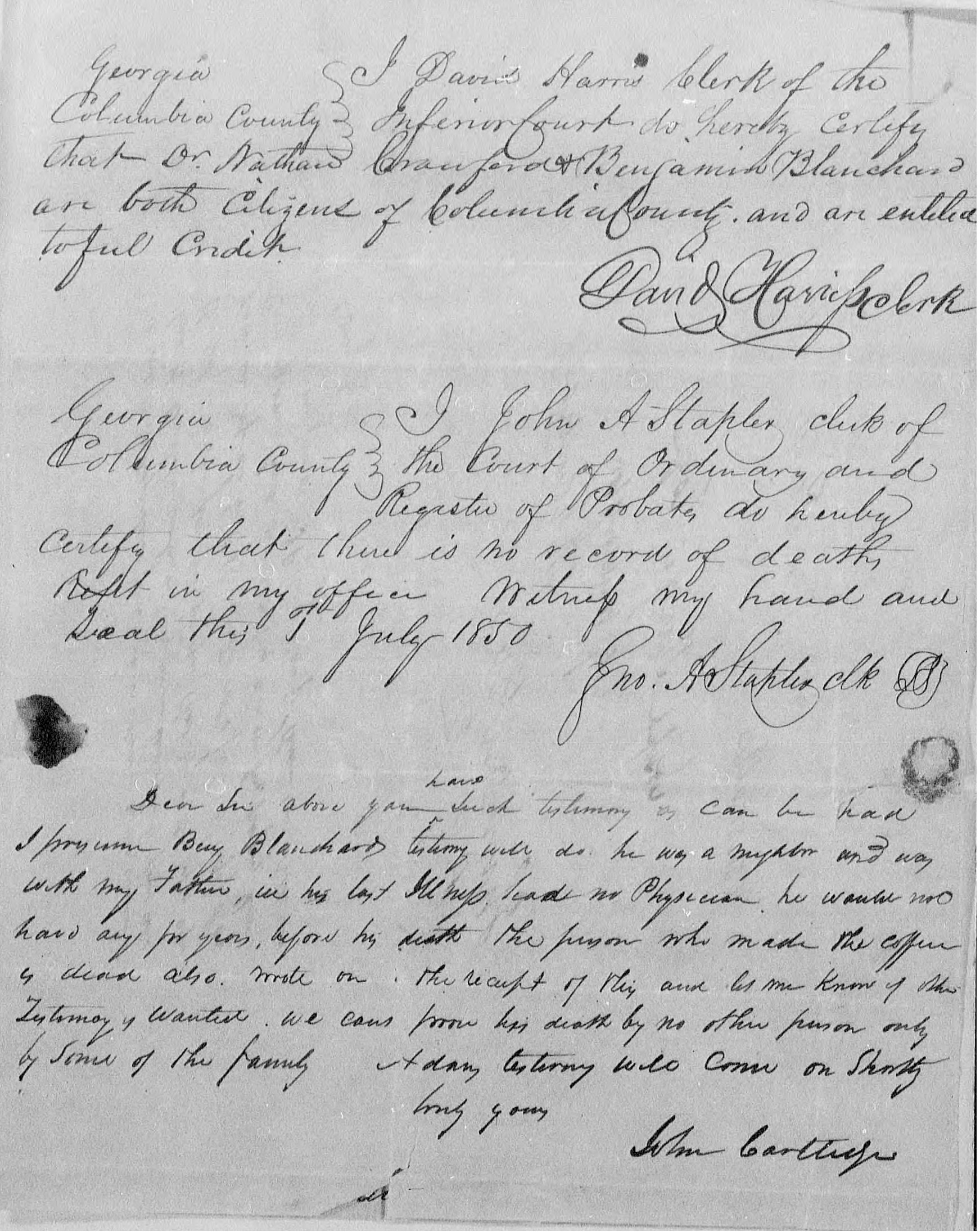 James Cartledge Rev War