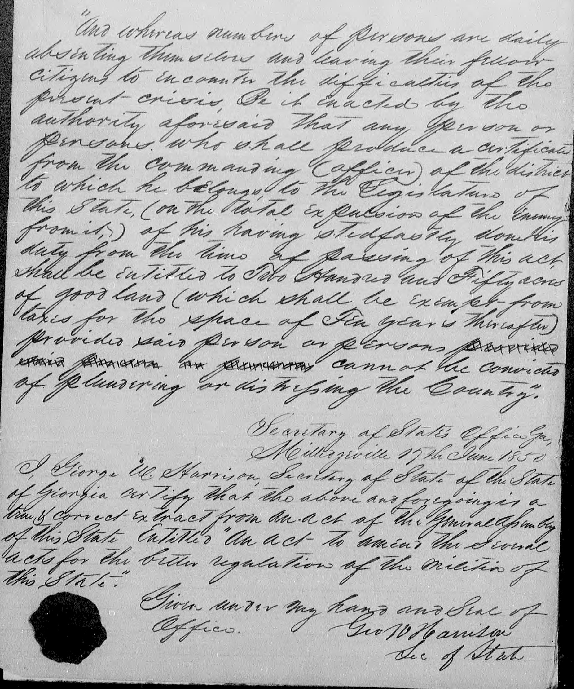 James Cartledge Rev War